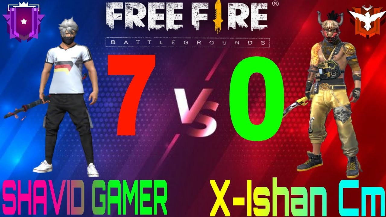 SHAVID GAMER vs X-ISHAN CM ||class squad|| wattsapp challenge costom ...