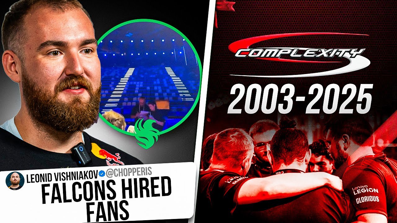 Chopper on Falcons Fans, Complexity Leaves CS, Spirit LOSE to Heroic, Liquid Bait Vitality | CS ...