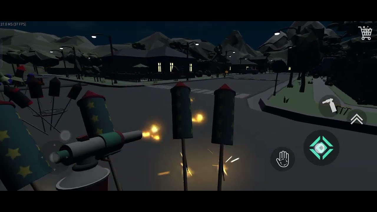 lighting up every fireworks and firecrackers in firework simulator 3D ...