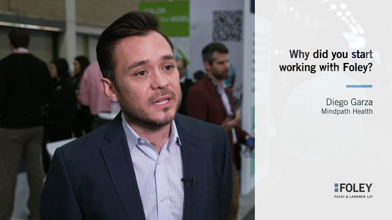 Why We Started Working With Foley | Diego Garza, Mindpath Health - YouTube