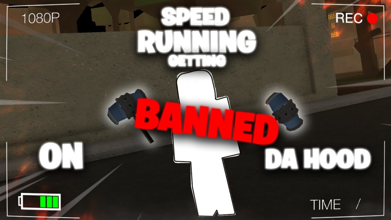 ⭐ Speed Running Getting Banned in Roblox Da Hood ⭐ - YouTube