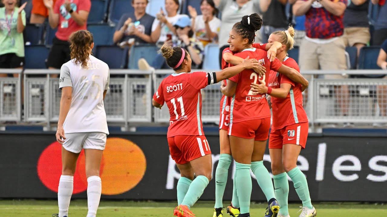 Elyse Bennett Goal: Kansas City Current vs. Orlando Pride | July 31 ...