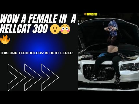 Female in 300 hellcat 😳@srt.si717 - YouTube