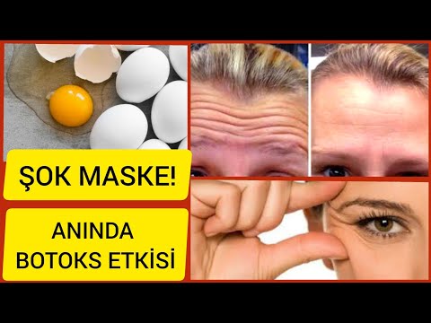 15 DAKİKADA EVDE BOTOKS 😍 EVDE KOLAY YÜZ GERME İÇİN SADECE 3 MALZEME YETER