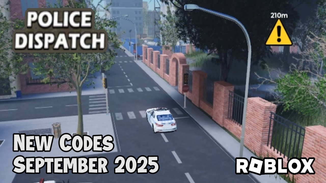Roblox Dispatch: Police Simulator New Codes September 2025 - YouTube