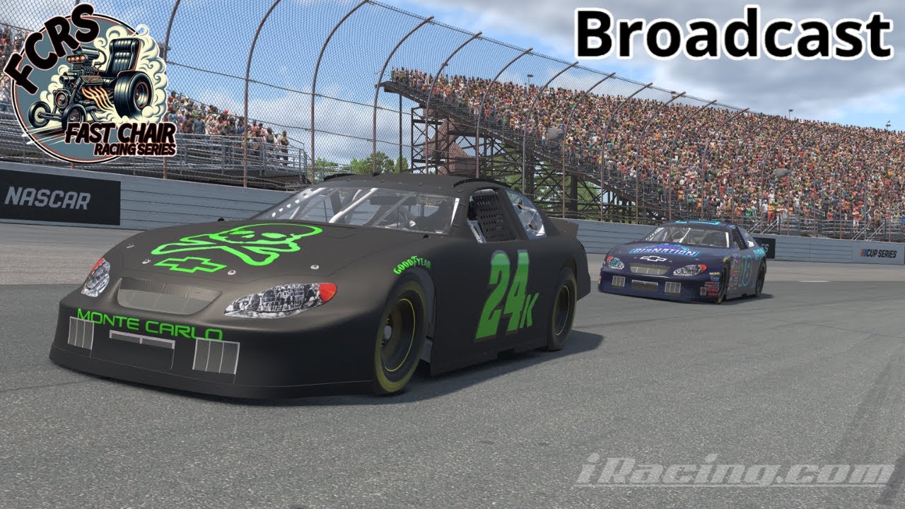 FCRS iRacing League Practice Race 1 at New Hampshire NASCAR 03 Gen 4 (Broadcast) - YouTube