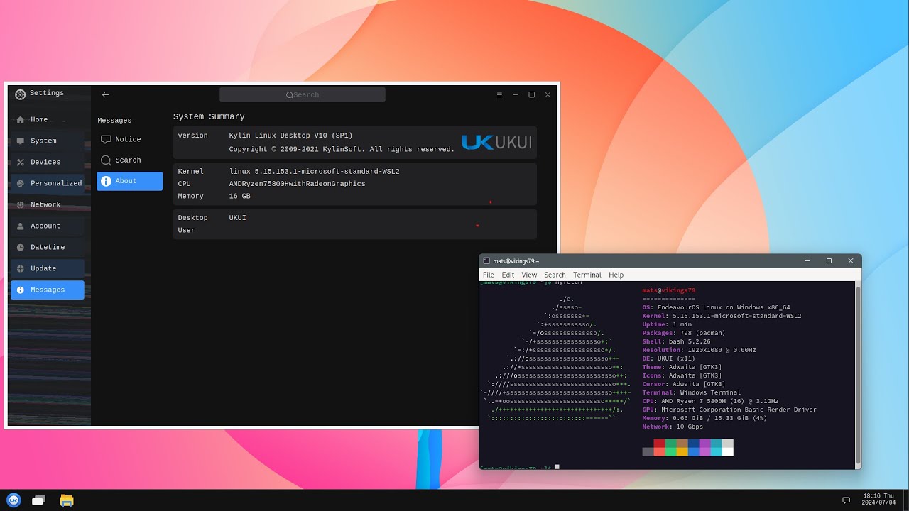 Endeavouros - UkUI Desktop - How to install UkUI via EndeavourOS - WSL ...