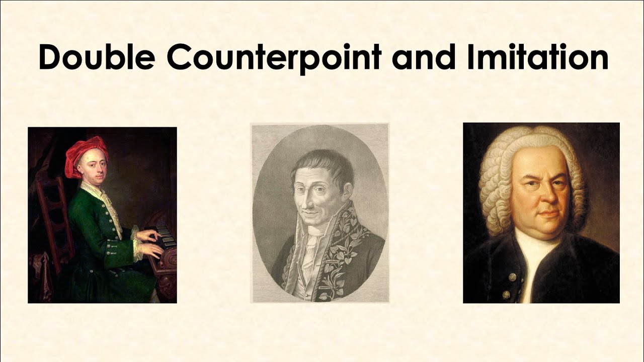 Partimento: Double Counterpoint and Imitation - YouTube