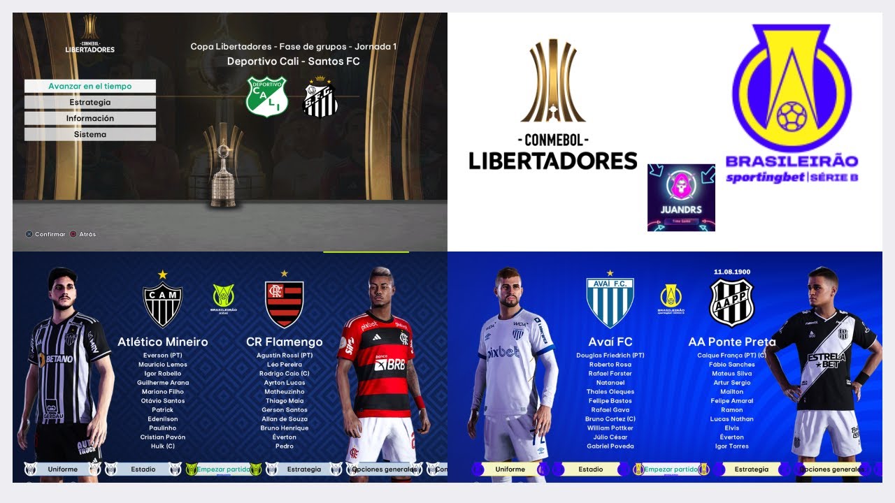 NEW menu server PACK 😎 Football Life 24 & eFootball PES 2021 - YouTube