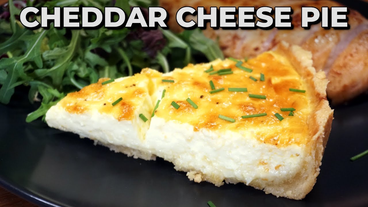 Cheddar Cheese Pie - YouTube