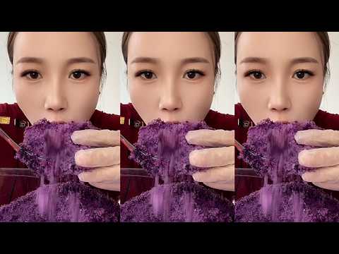 QIAN EATING ICE / MUKBANG ICE / 吃冰😈小达人😈燕子 #mukbang #asmrsounds