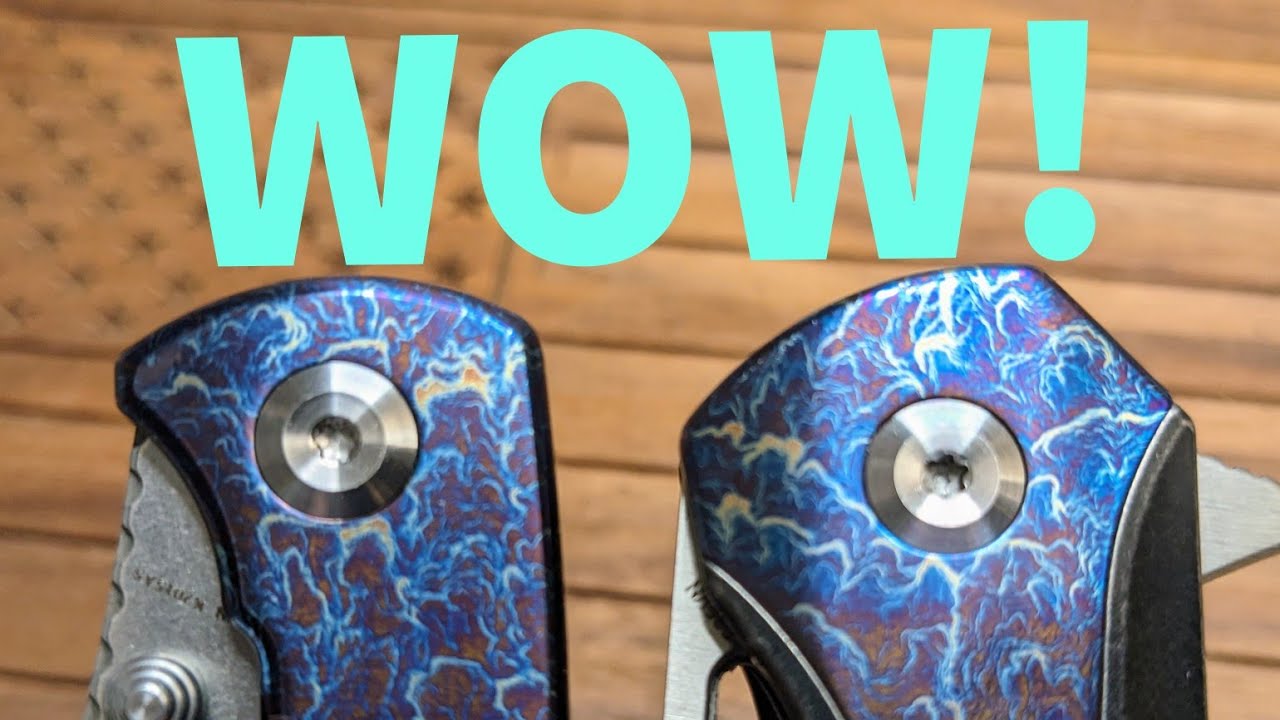 Now these 2 Kansept Knives are Flashy! - YouTube