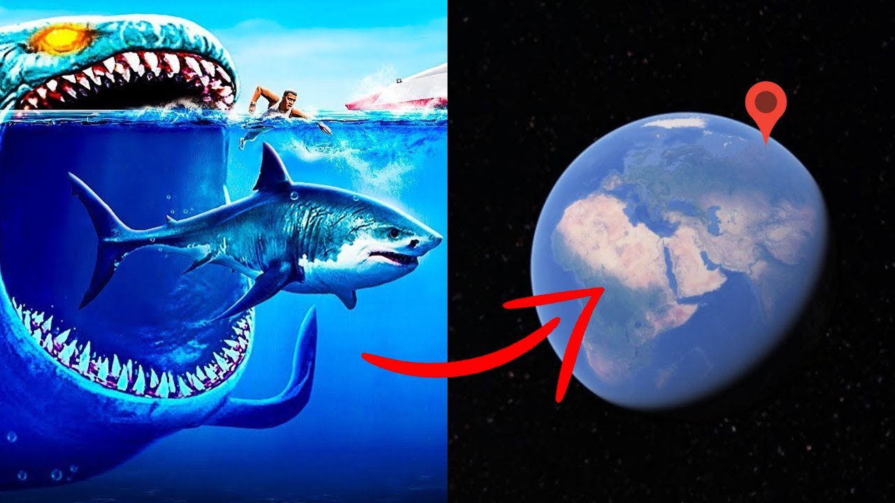 Swallowed by a BLOOP! Found Sea Monsters on Google Earth - YouTube