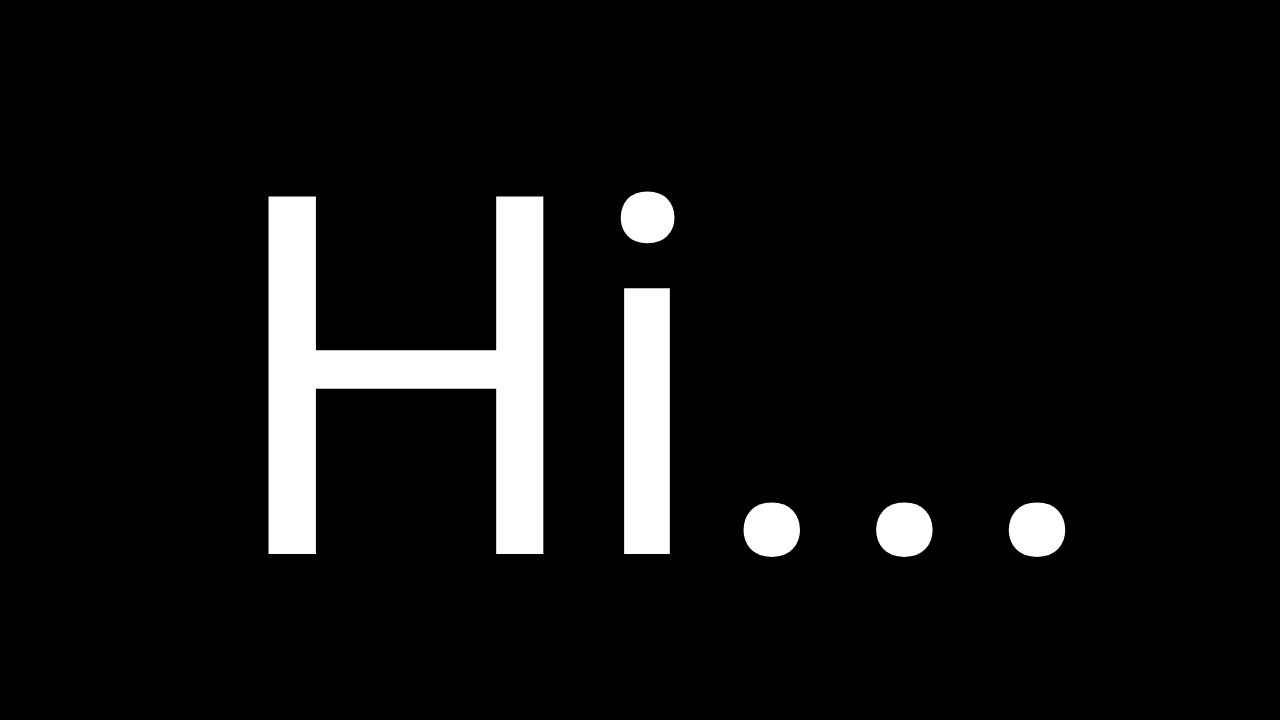 Hi YouTube hi-youtube
