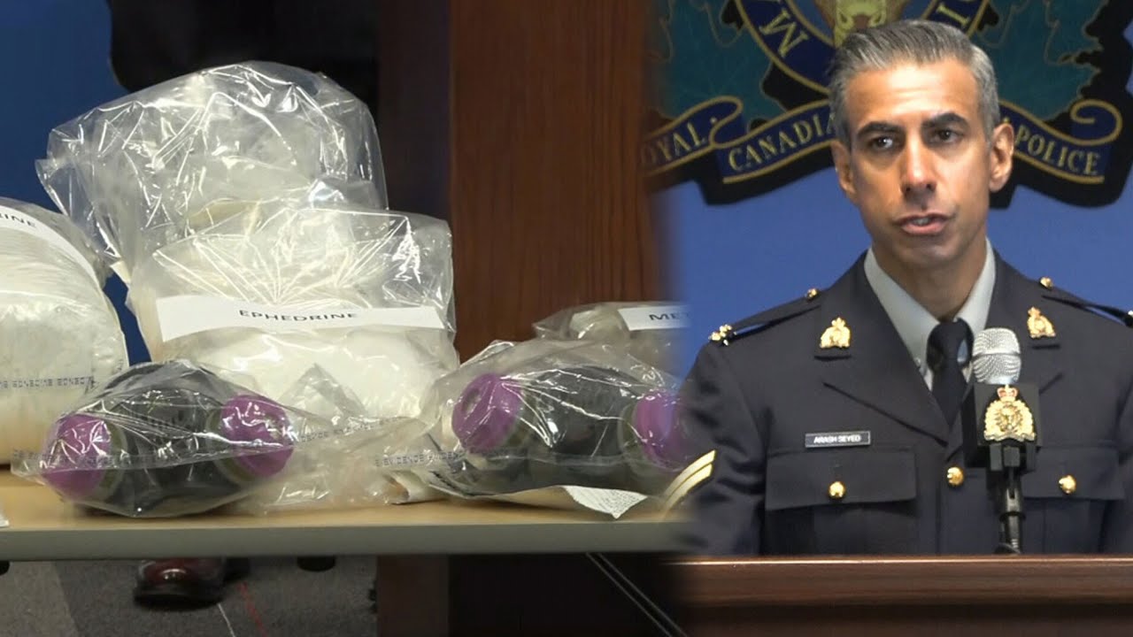 $258M worth of drugs seized by RCMP in British Columbia | Drug bust in ...