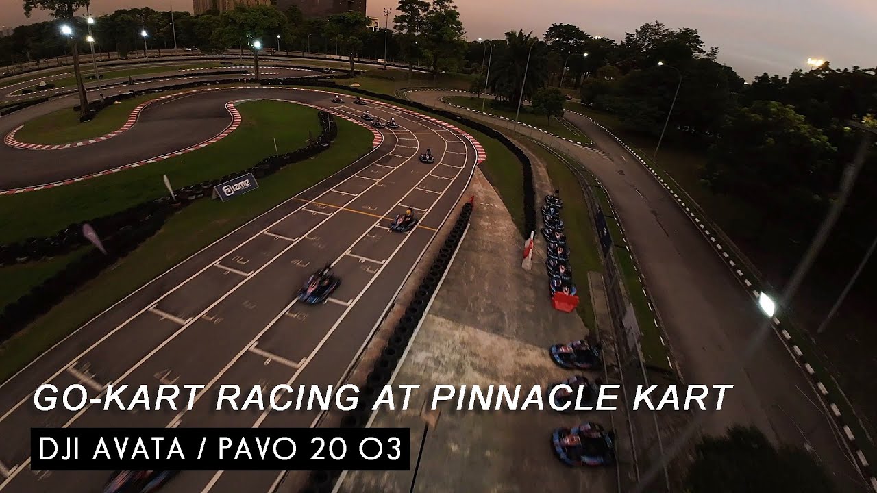 go kart racing at Pinnacle Kart Subang Jaya - YouTube