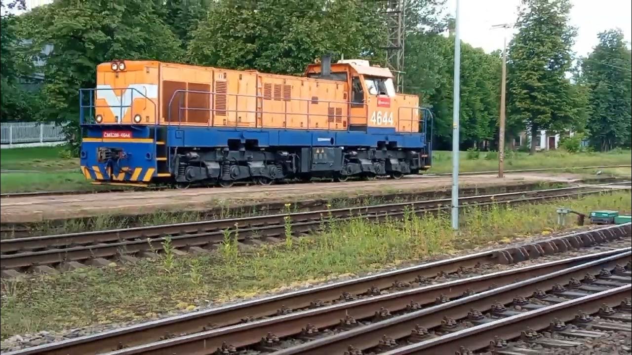 ЧМЭ3М 4644 ЕХАЛ ИЗ СЛОКИ В ЗАСУЛАУКС И ПОТОМ В БОЛДЕРАЮ 03.07.23. - YouTube