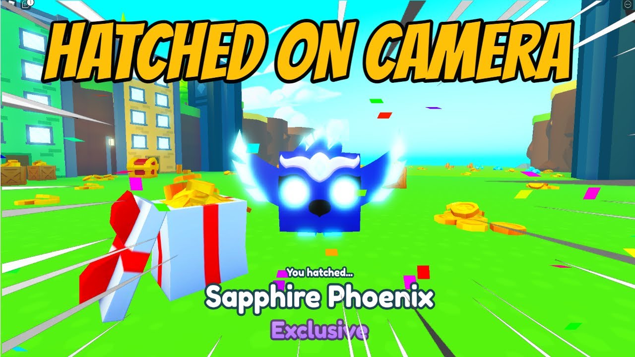 Hatching new SECRET Sapphire Phoenix! - YouTube