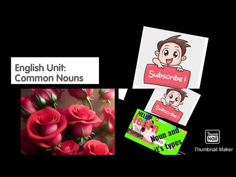 what is common noun # short reels # Grammer series # parts of speech ...