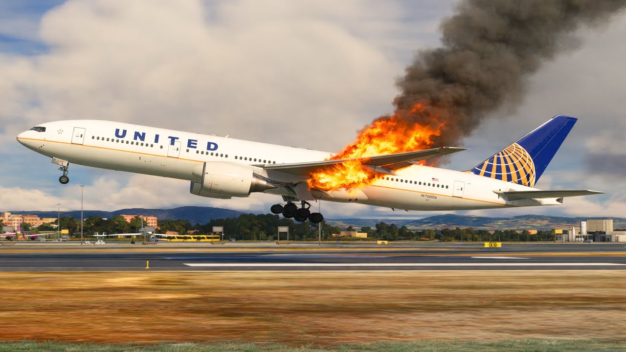 Too Bold! United Airlines Boeing 777 Nearly Crashes During Takeoff ...