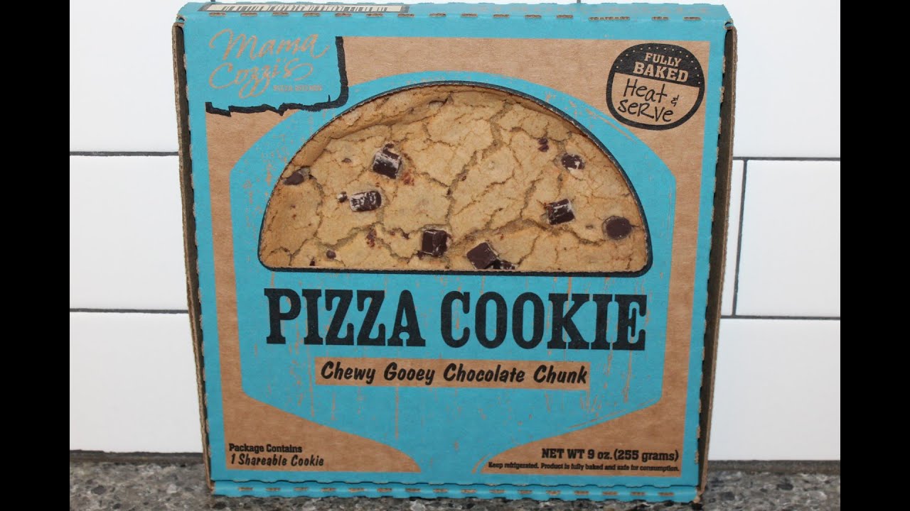 Mama Cozzi’s Pizza Kitchen (Aldi) Chewy Gooey Chocolate Chunk Pizza ...