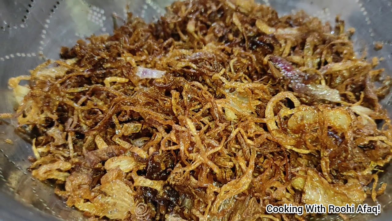 Fry Pyaz || Ghr main pyaz fry kr k store kren || Must watch - YouTube