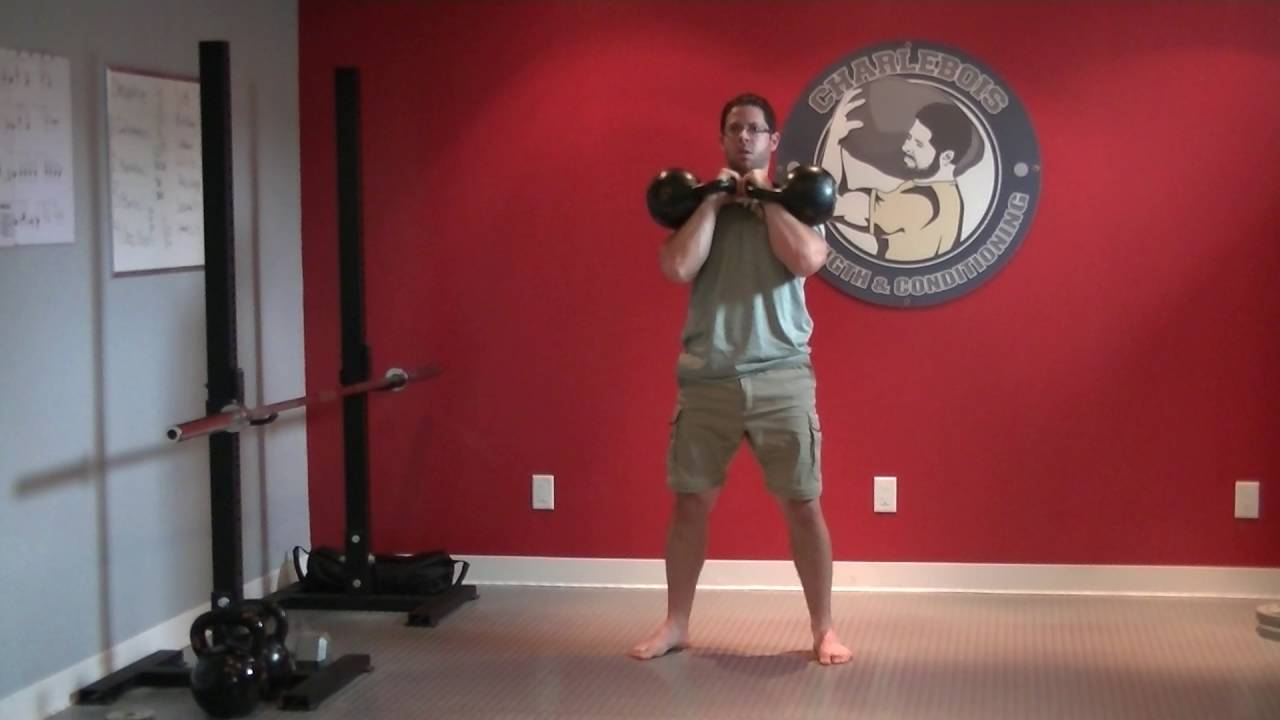 Double KB Squat - YouTube