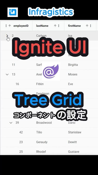 「Ignite UI for Blazor」 Tree Gridコンポーネントの設定方法 #shorts #ui #application #フロントエンド #blazor - YouTube