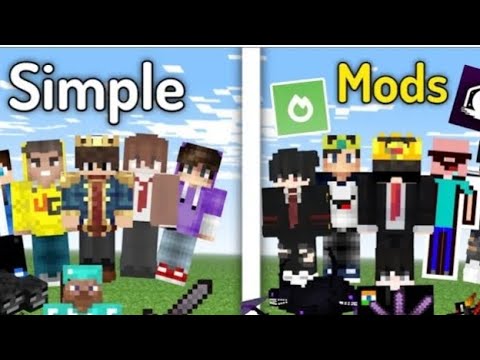 Simple VS Mods Players In Minecraft Community - YouTube