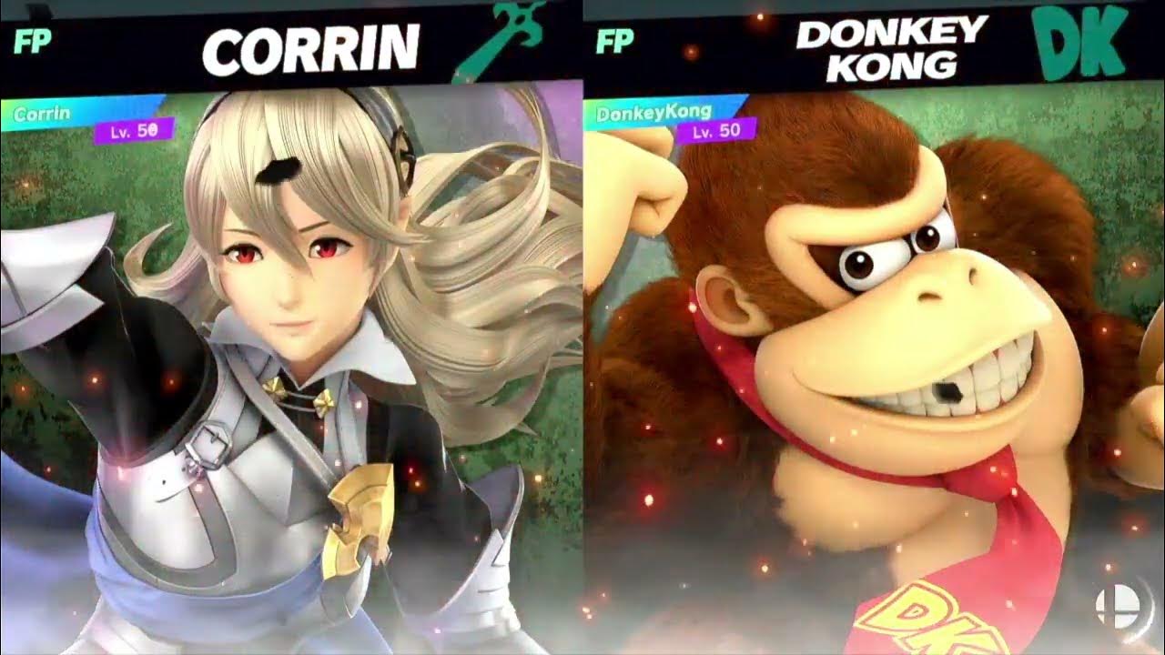 Super Smash Bros Ultimate Amiibo Fights 6pm Poll Corrin vs Donkey Kong - YouTube