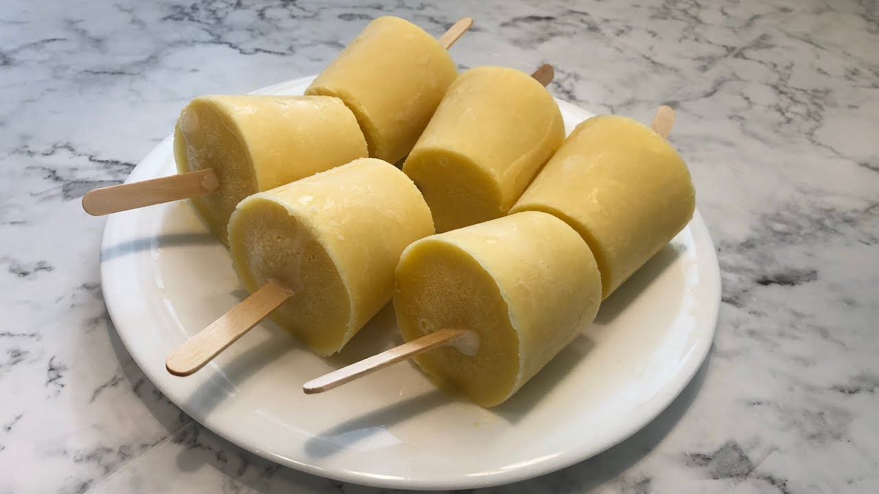 Jalaato cimbo sii fudud losameyey | Mango ice cream recipe - YouTube