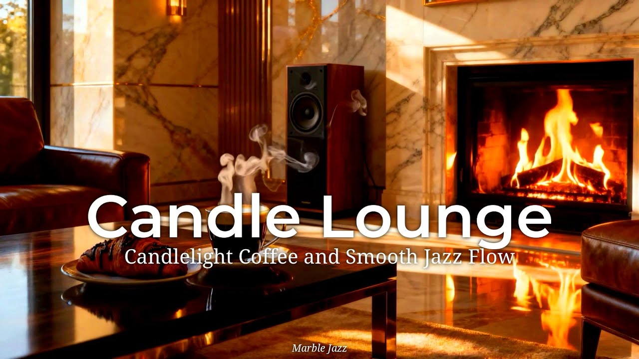 Candle Lounge • Candlelight Coffee and Smooth Jazz Flow • Marble Jazz ...