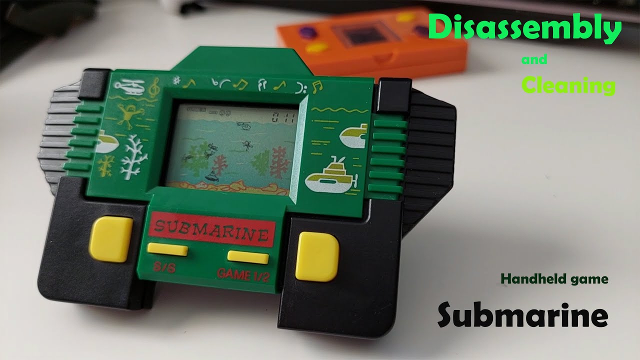 Handheld quartz game Submarine Resoration - YouTube
