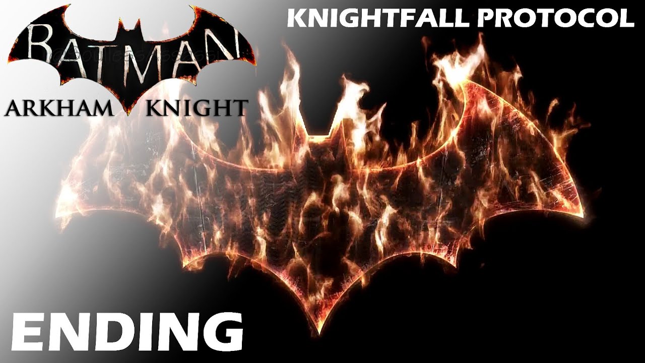 Batman: Arkham Knight|100% Complete Ending Cutscene + Credits (Joker ...