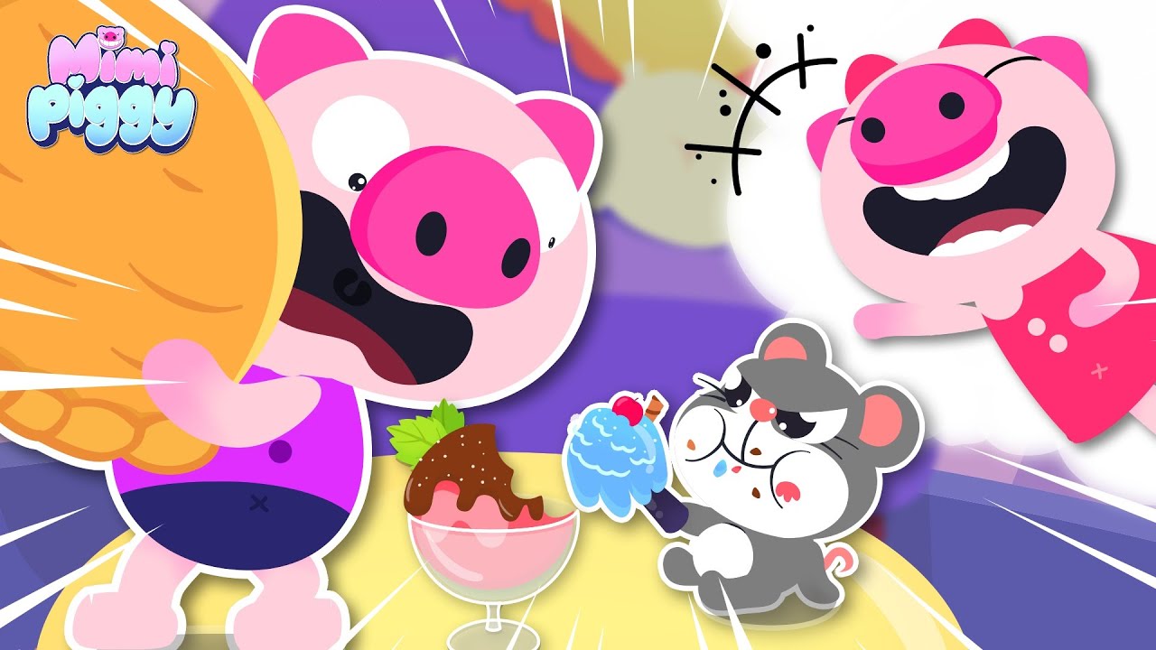 I'M A FAT PIG Song - Who took Piggy's Cake - Piggy and Mimi | 2D ...