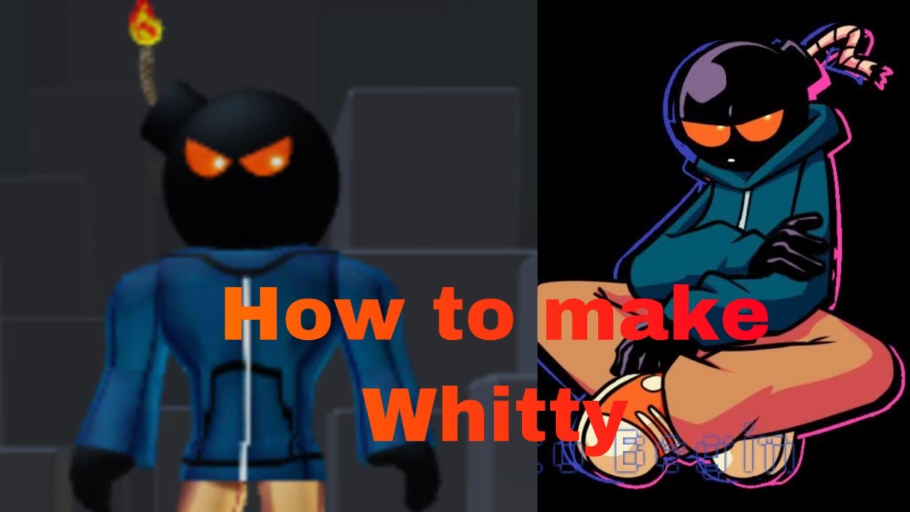 How to Make Whitty in roblox - YouTube
