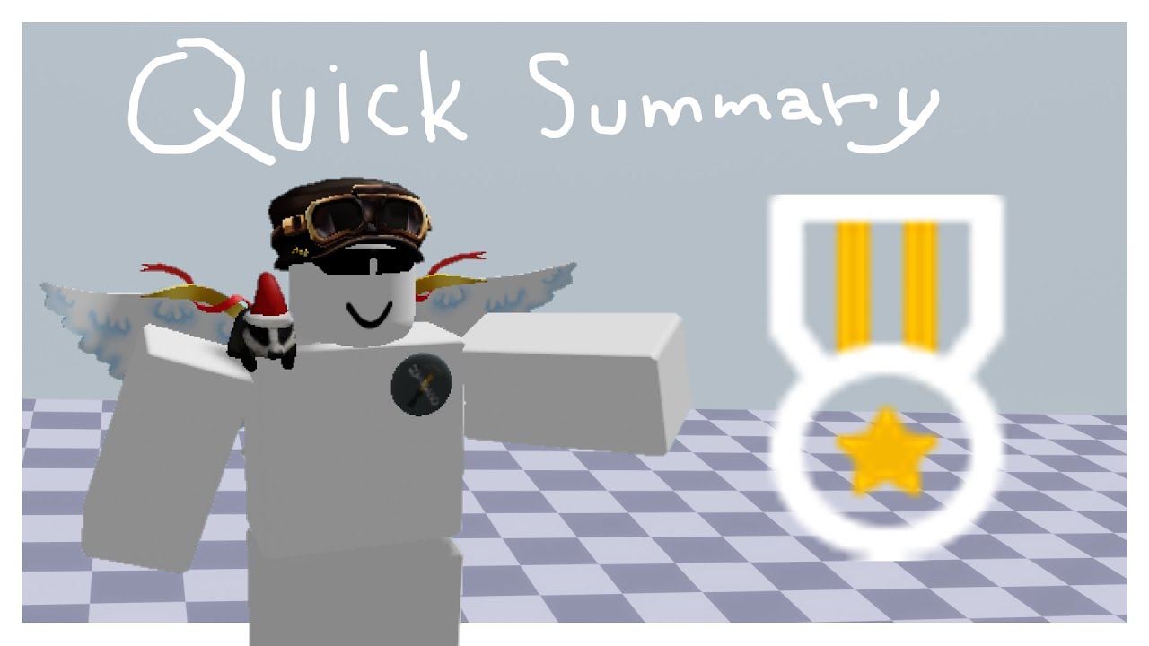Roblox badges - Quick summary - YouTube