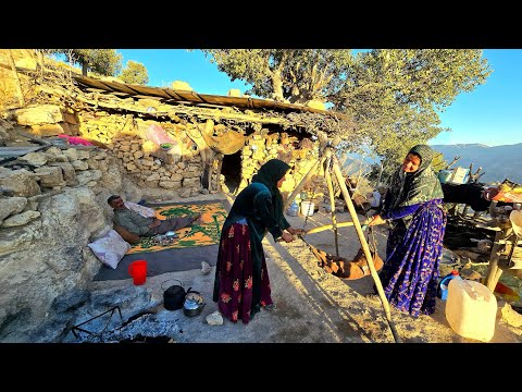 Bazegasht's debt and Kulthum's difficult journey:🏔️🥛From picking medicinal herbs to nomadic churning