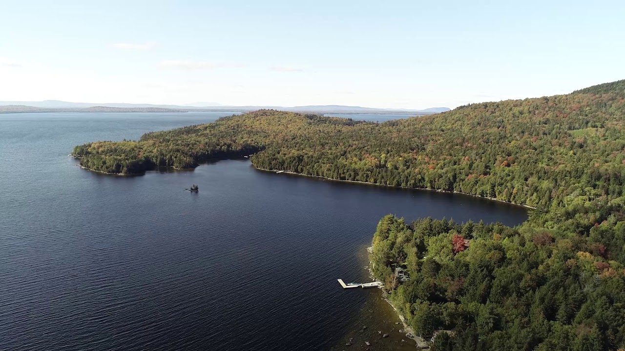 Maine Lake High View - YouTube