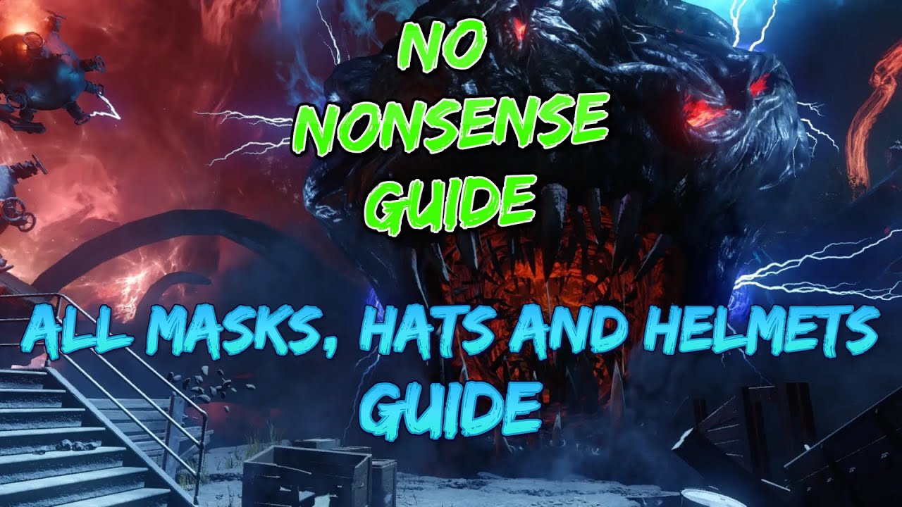 REVELATIONS - ALL MASK / HATS AND HELMETS GUIDE (BO3 ZOMBIES) - YouTube