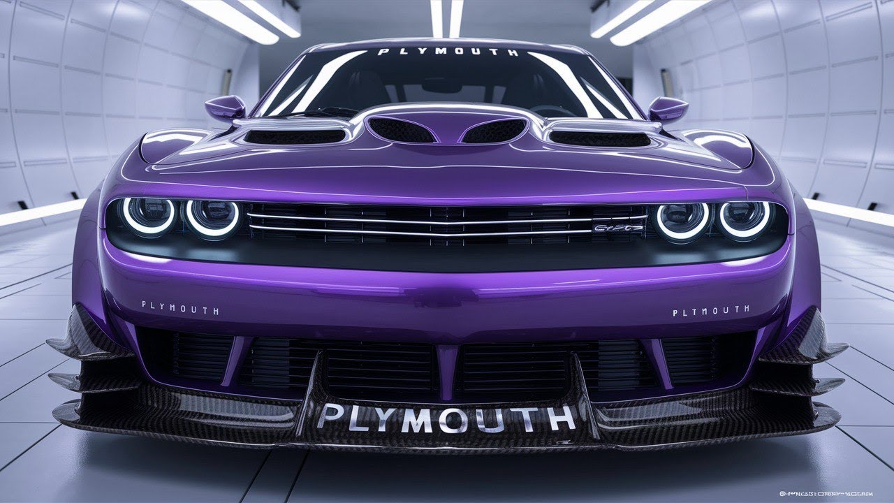 Speed, Power, and Technology in the 2025 Plymouth Hami Cuda - YouTube