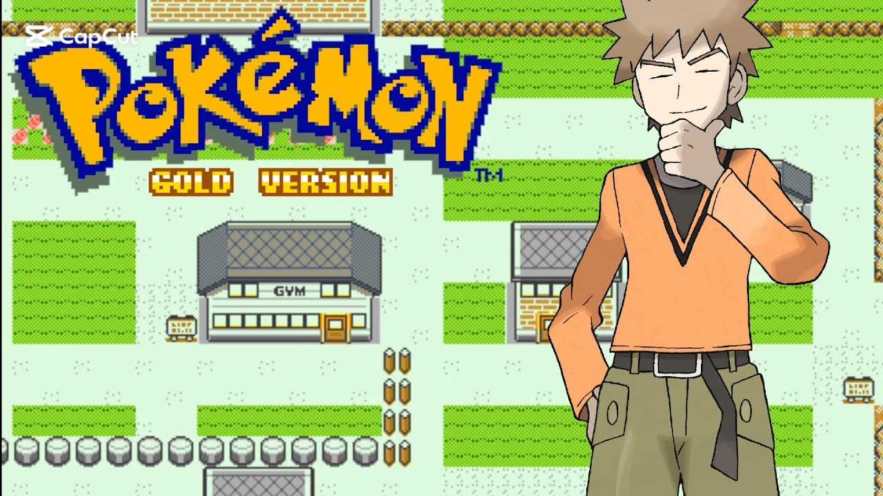 Pokemon Gold - Vs Gym Leader Brock - YouTube