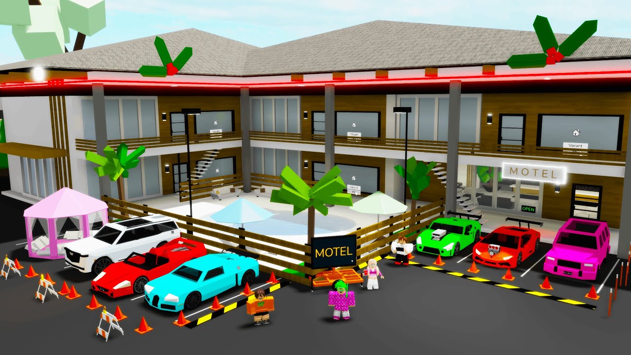 MOTEL IN BROOKHAVEN RP! - YouTube