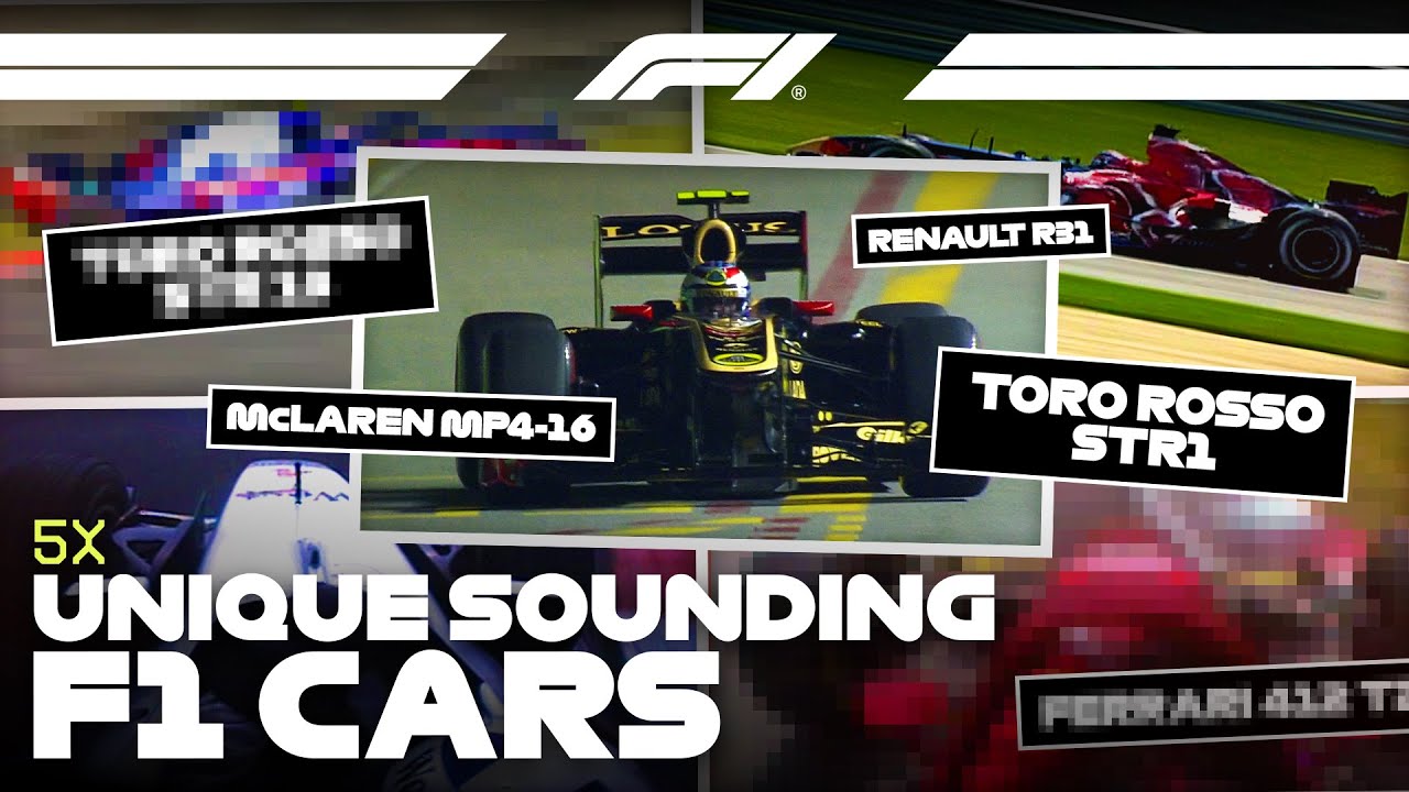 Five of the Most Unique-Sounding Cars in F1 History - YouTube
