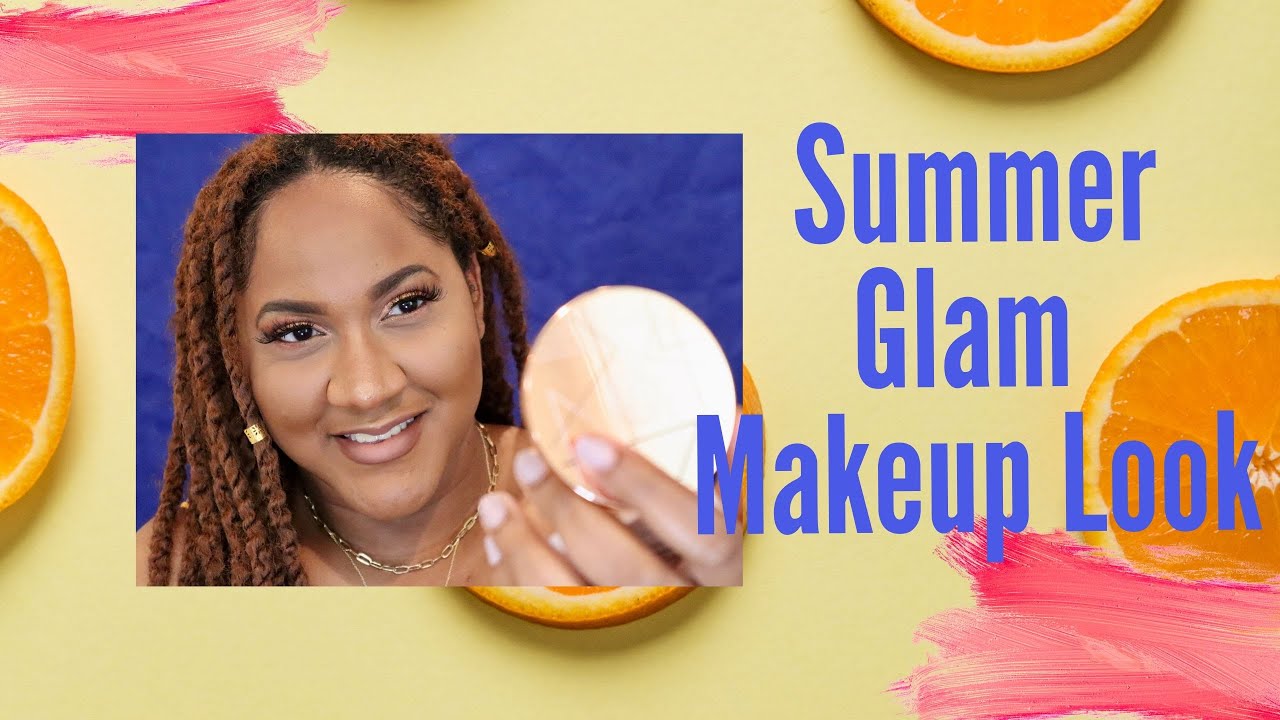 Summer Glam Makeup Look - YouTube