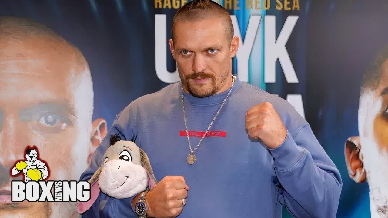 Why Oleksandr Usyk Brings an Eeyore Toy to his Fights - Boxing News ...