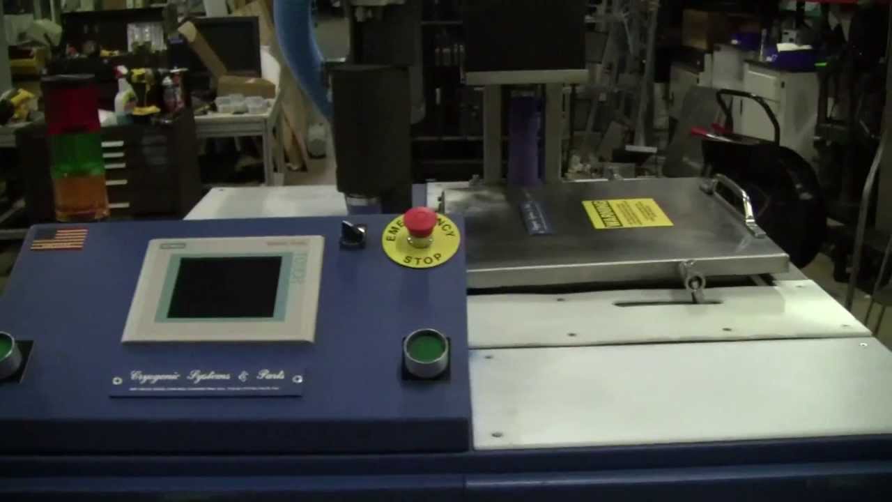 Cryogenic Systems and Parts RA25 Cryogenic Deflasher - YouTube
