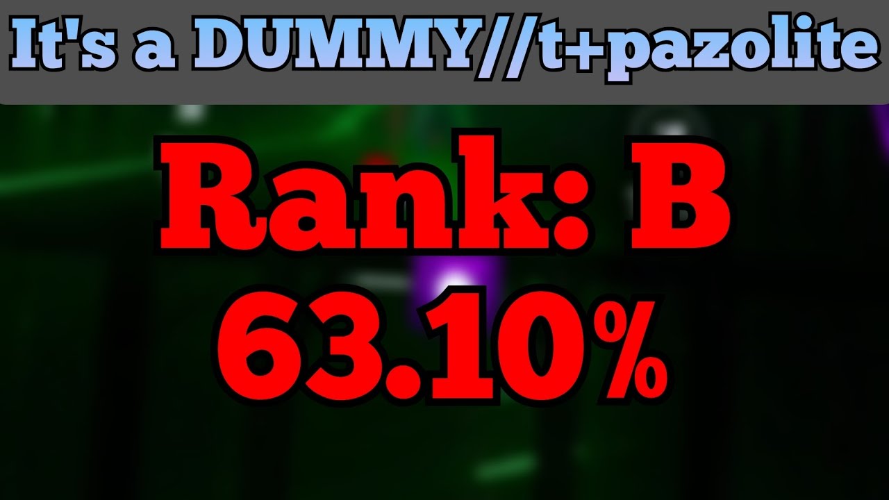 [Beat Saber] It's A DUMMY Map - YouTube