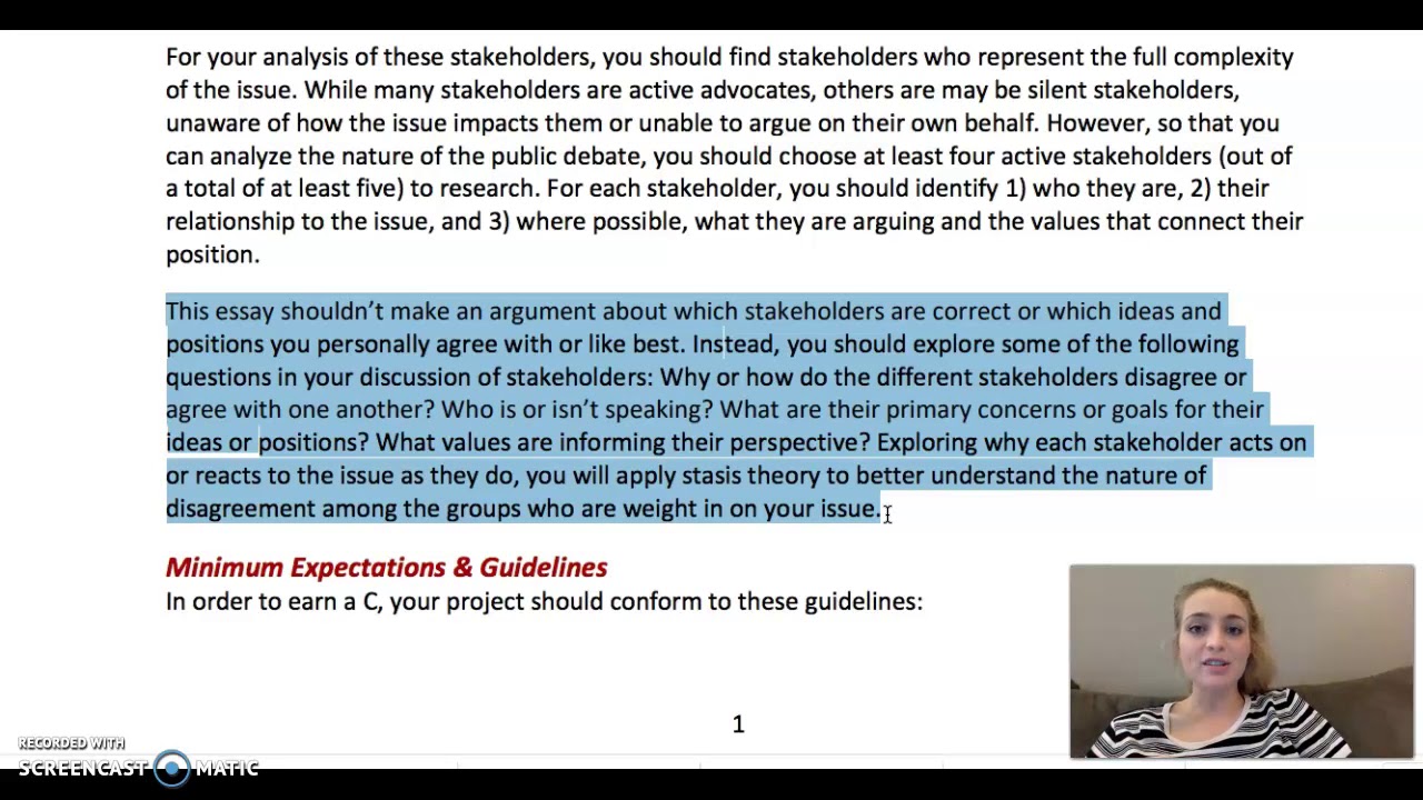 Mapping the Conversations Essay - YouTube