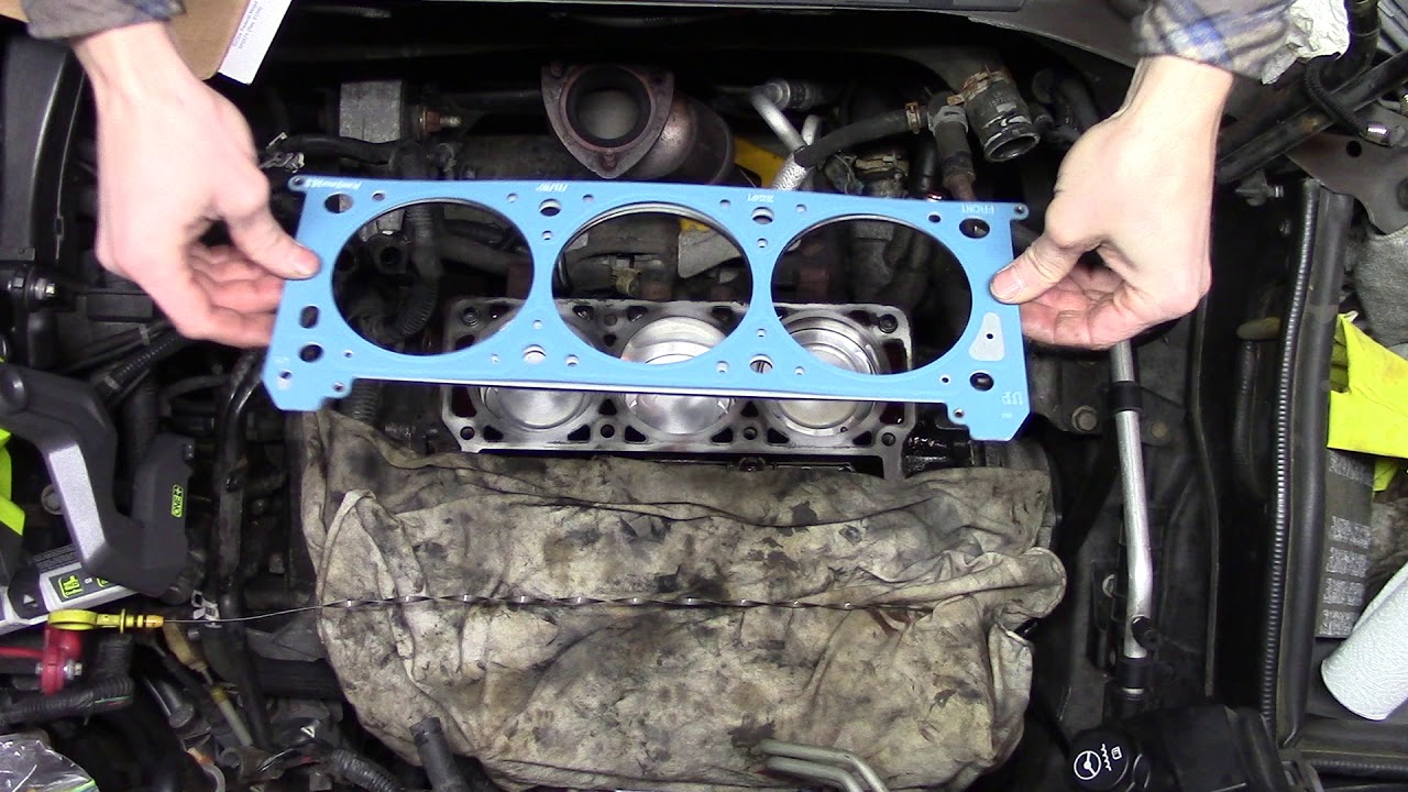 3900 LZ9 Head Gasket Replacement Part 6 of 9 – Head Reinstall - YouTube